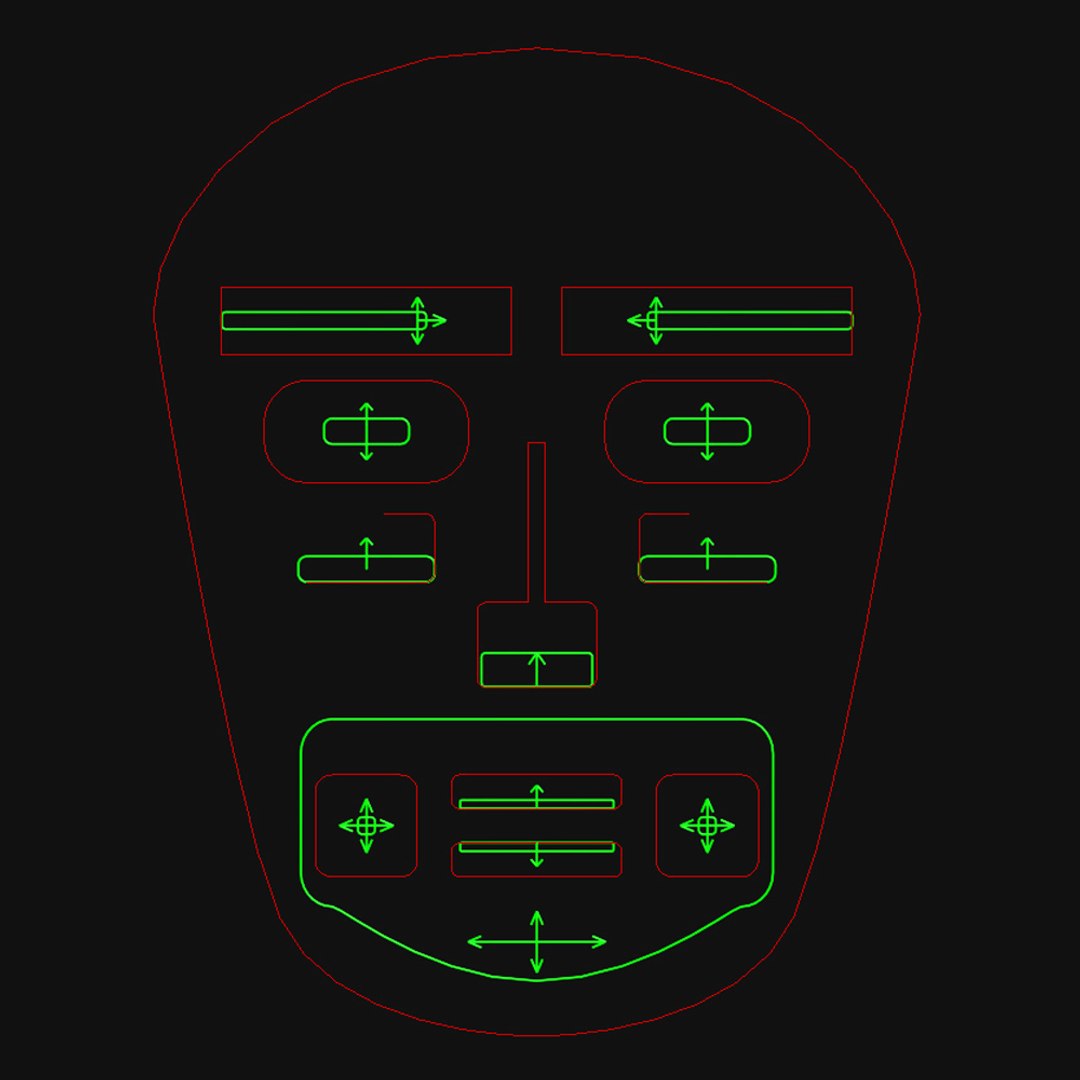 3D Rigged Head - TurboSquid 1366486