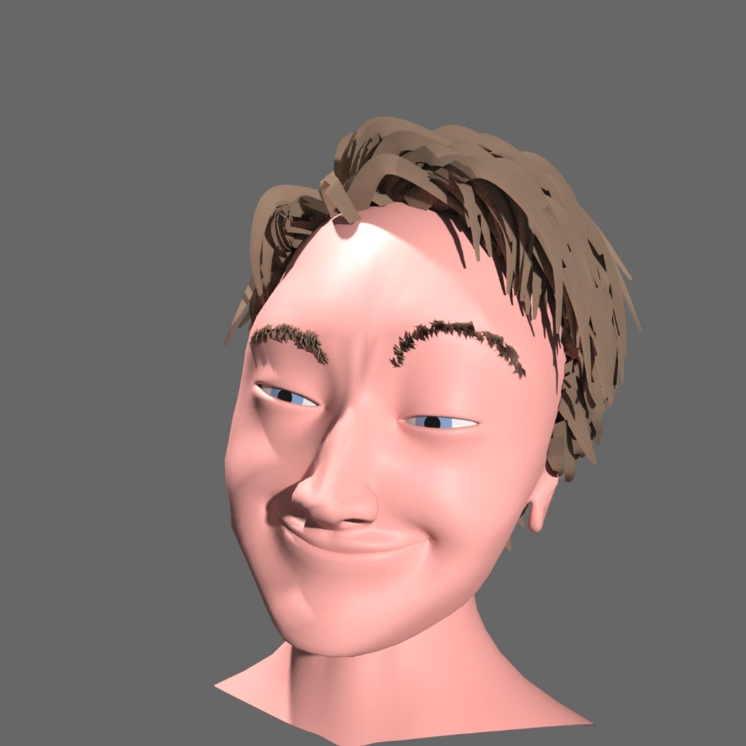 3D Rigged Head - TurboSquid 1366486
