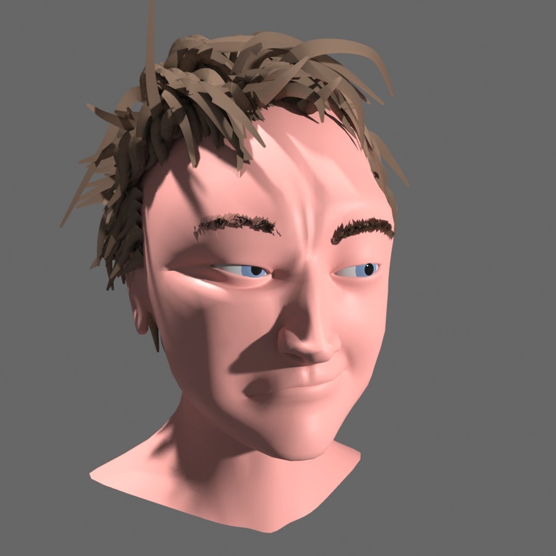 3D Rigged Head - TurboSquid 1366486