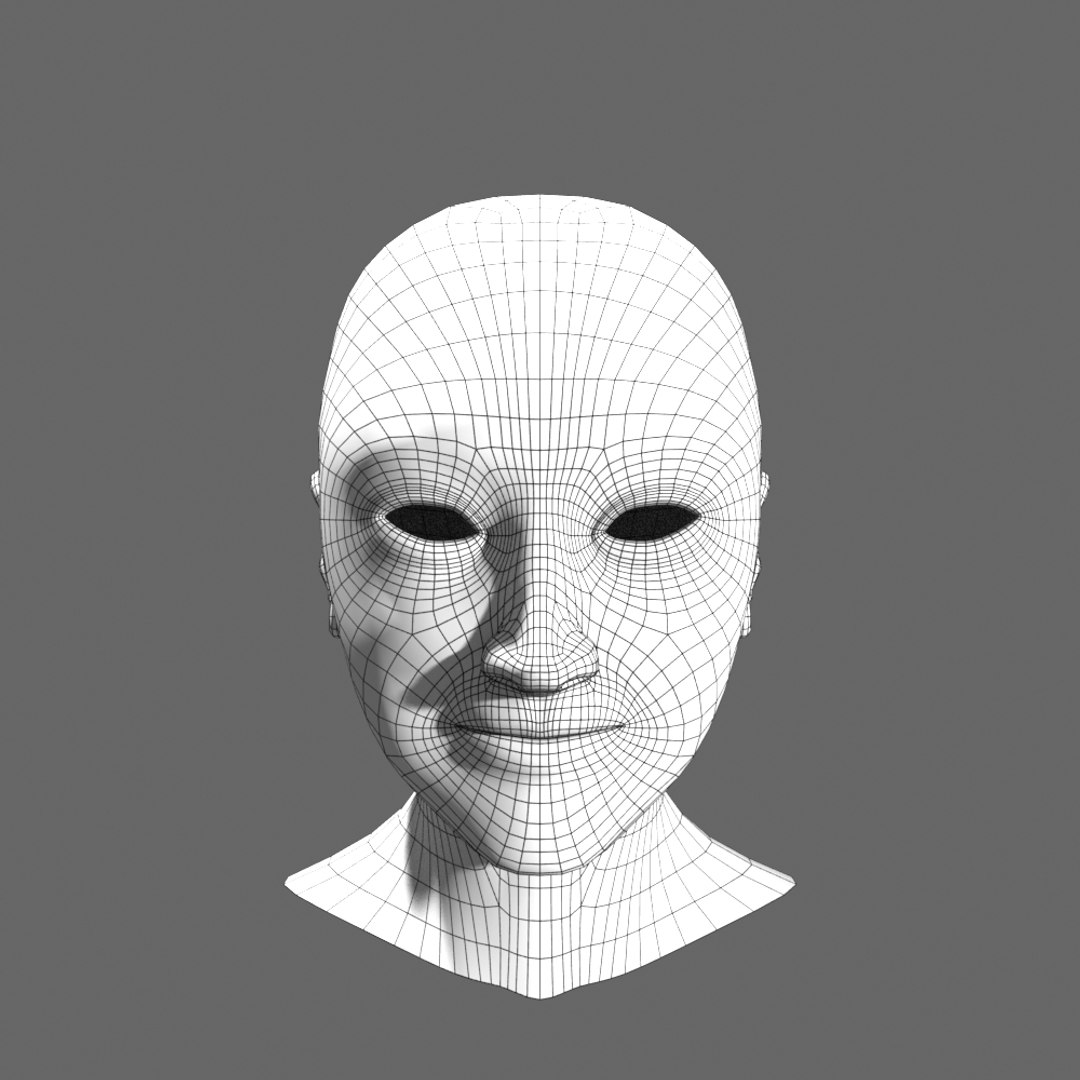 3D Rigged Head - TurboSquid 1366486