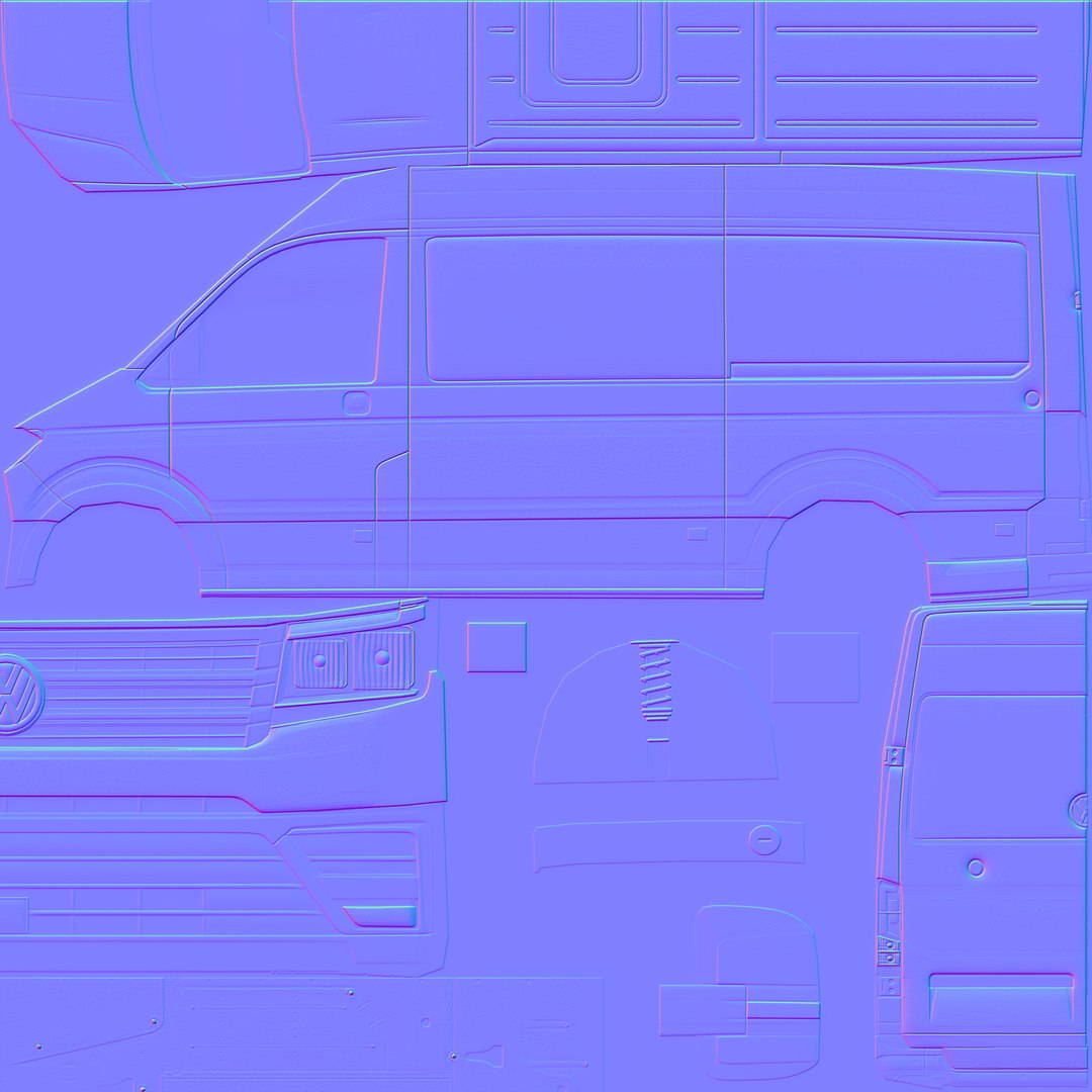 Volkswagen Crafter 3D Model - TurboSquid 2273786