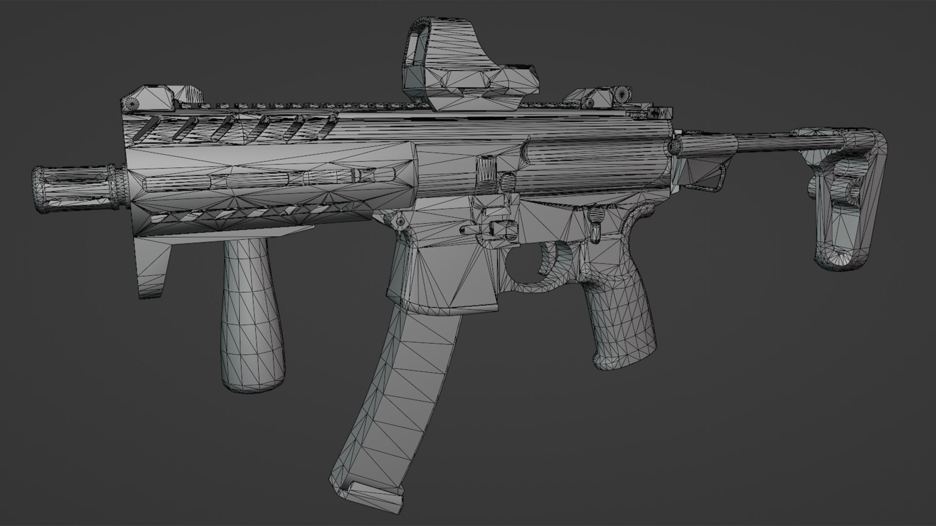 3D Model MPX SMG Model - TurboSquid 2030903