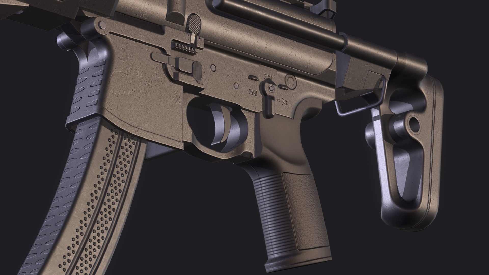 3D Model MPX SMG Model - TurboSquid 2030903
