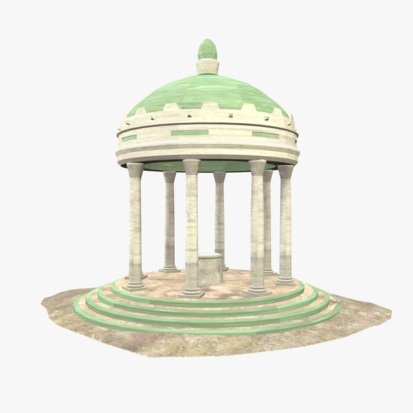 Roman building - model - TurboSquid 1608700
