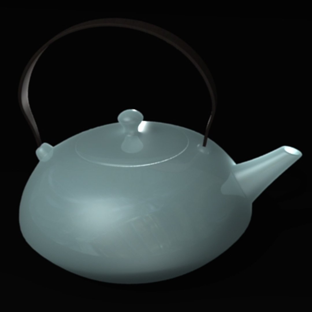 3d Teapot Set