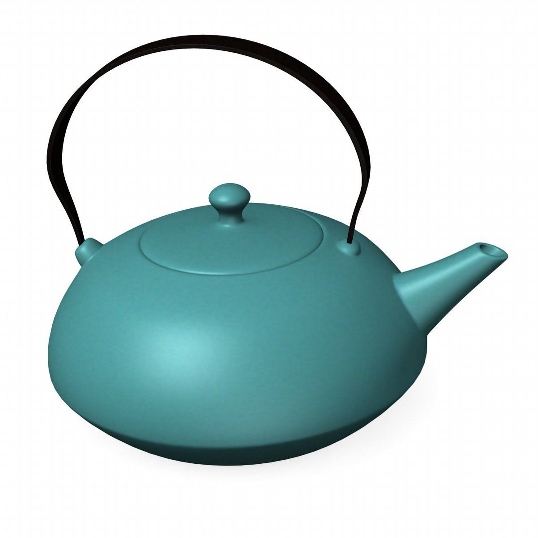 3d Teapot Set