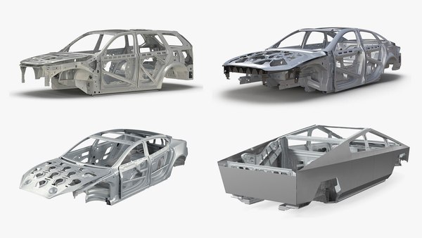 modelo 3d Colección de marcos de automóviles 2 - TurboSquid 2205440