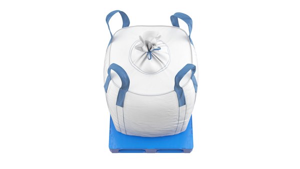 modelo 3d Bolsa a granel con palet - TurboSquid 2013352
