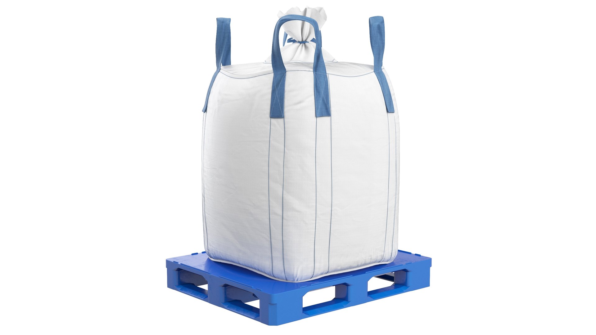 3D Bulk Bag With Pallet - TurboSquid 2013352