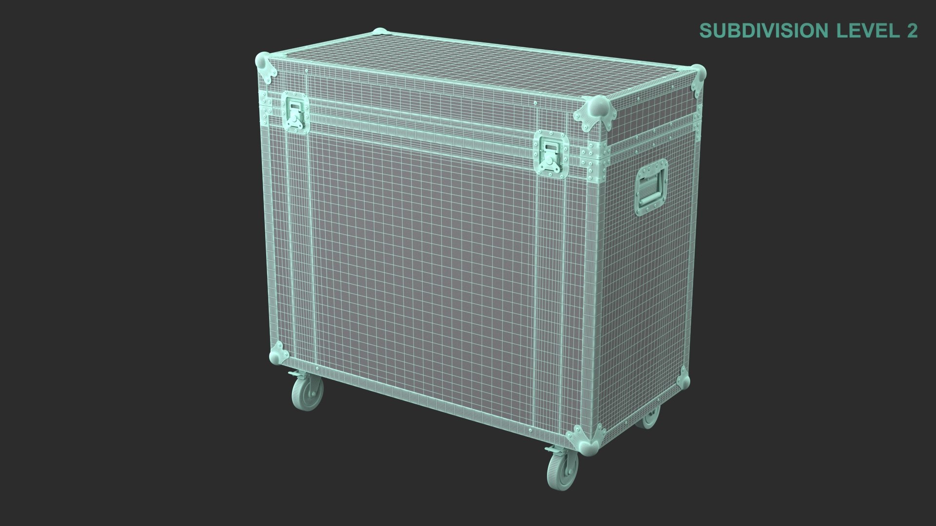 Closed Music Case 3D Model - TurboSquid 2161639