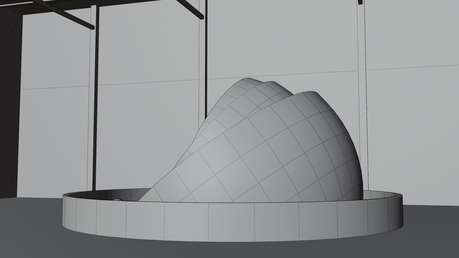 3D Futuristic 3D Car Display Booth Neon Lighting Exhibition Expo 3D ...