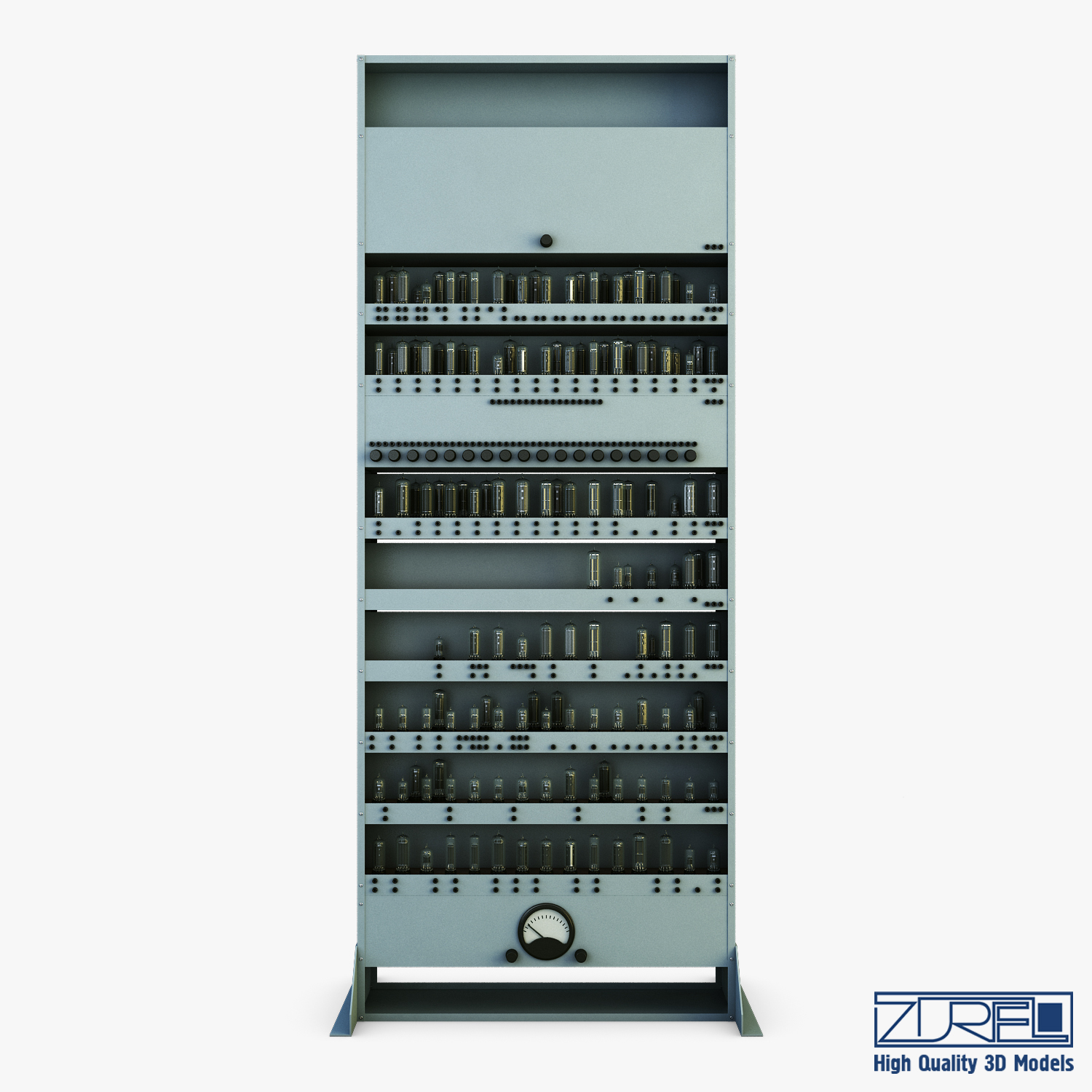 3D vacuum tube computer v model - TurboSquid 1280993