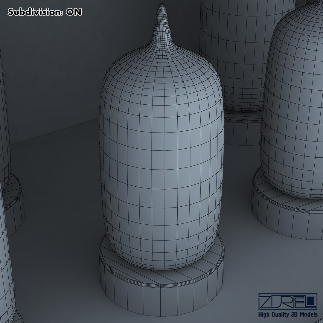3D vacuum tube computer v model - TurboSquid 1280993