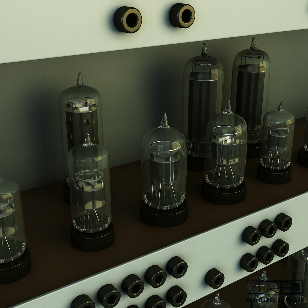 3D vacuum tube computer v model - TurboSquid 1280993