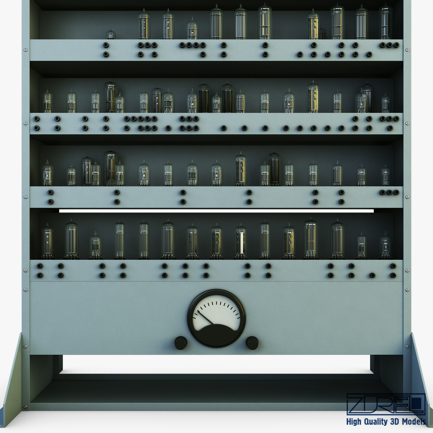 3D vacuum tube computer v model - TurboSquid 1280993