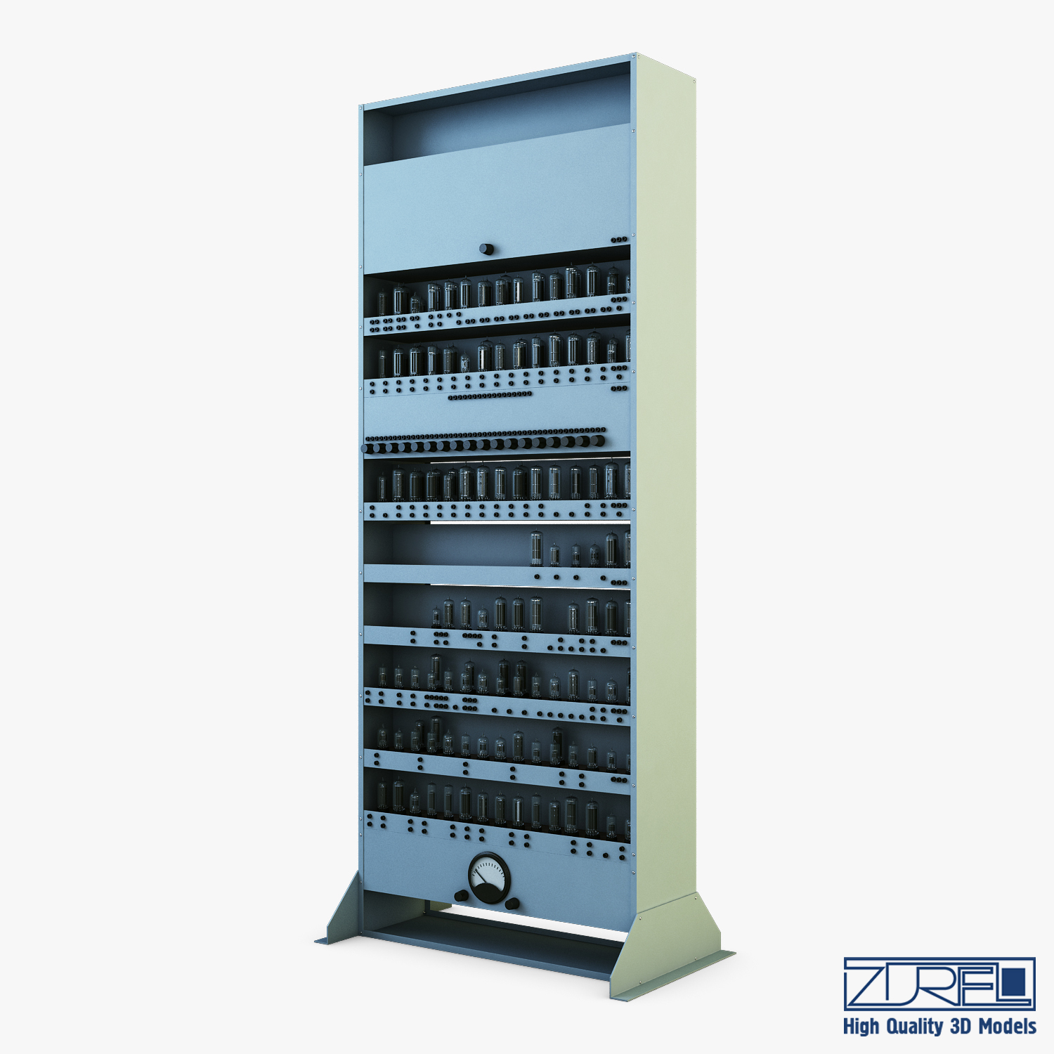 3D vacuum tube computer v model - TurboSquid 1280993