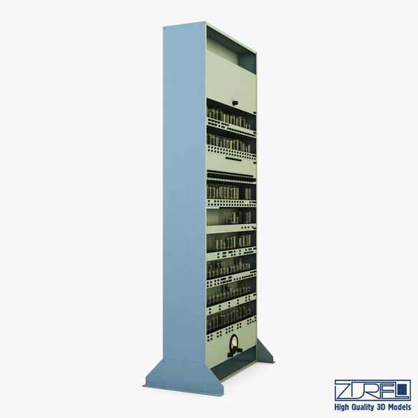 3D vacuum tube computer v model - TurboSquid 1280993