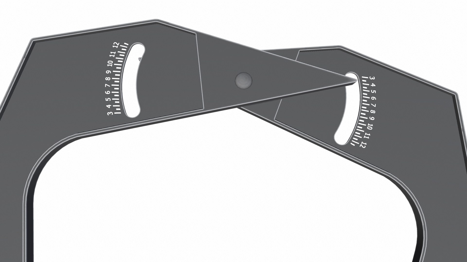 3D Wheel Ruler - TurboSquid 2340304