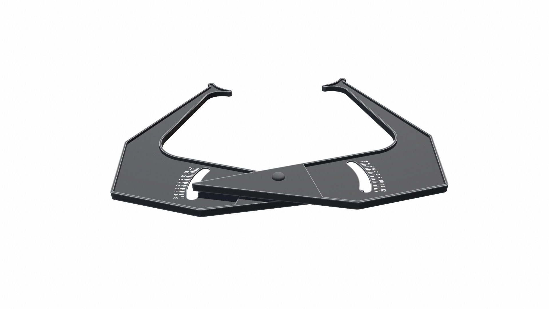 3D Wheel Ruler - TurboSquid 2340304