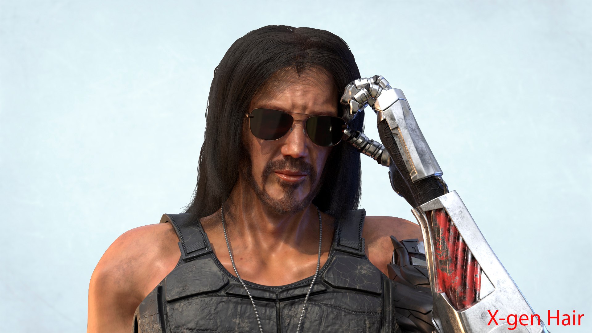 Johnny silverhand 3D model - TurboSquid 1461936