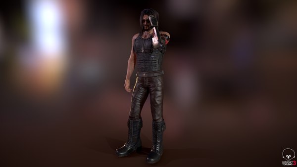 Johnny silverhand 3D model - TurboSquid 1461936