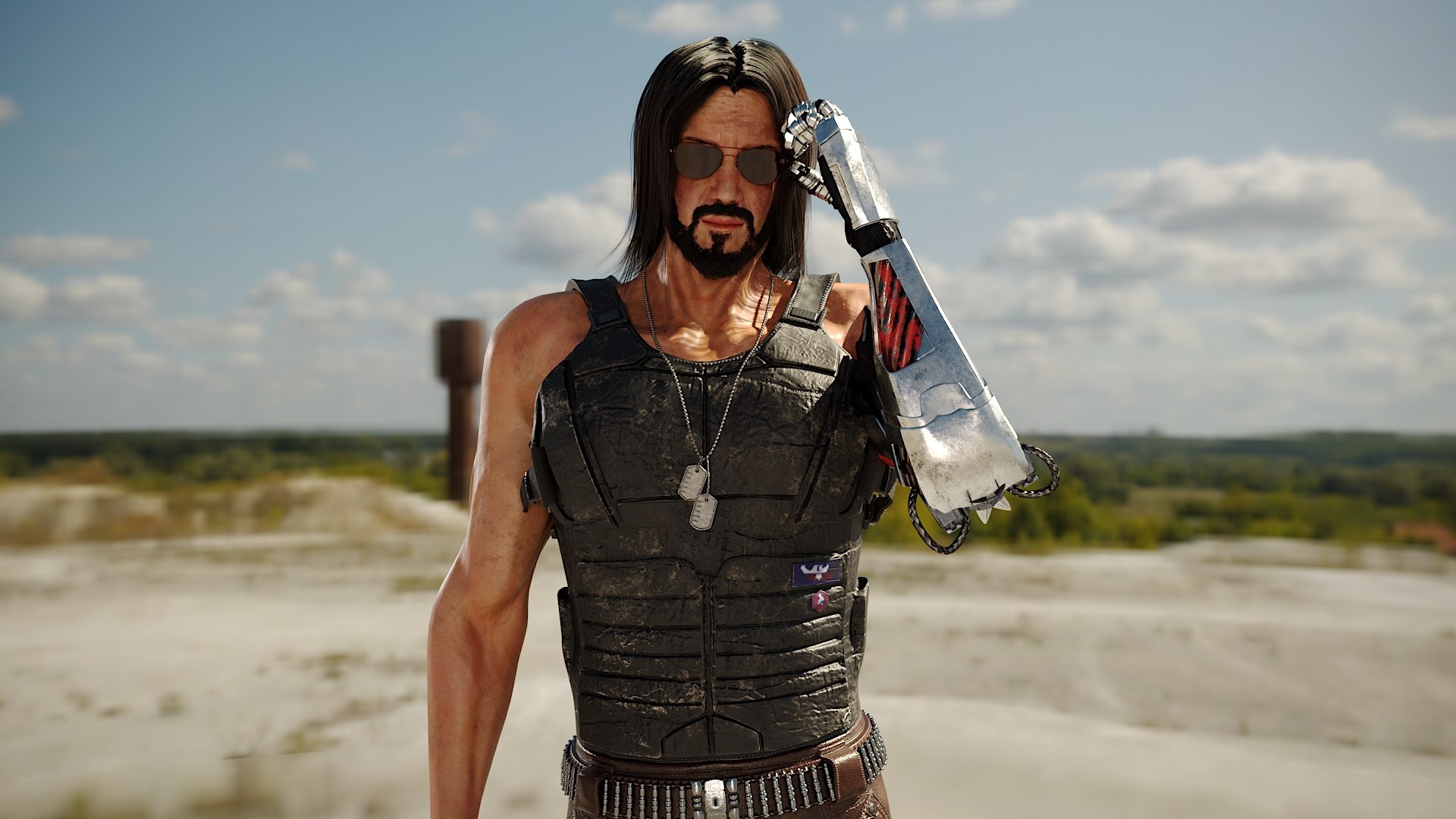 Johnny silverhand 3D model - TurboSquid 1461936