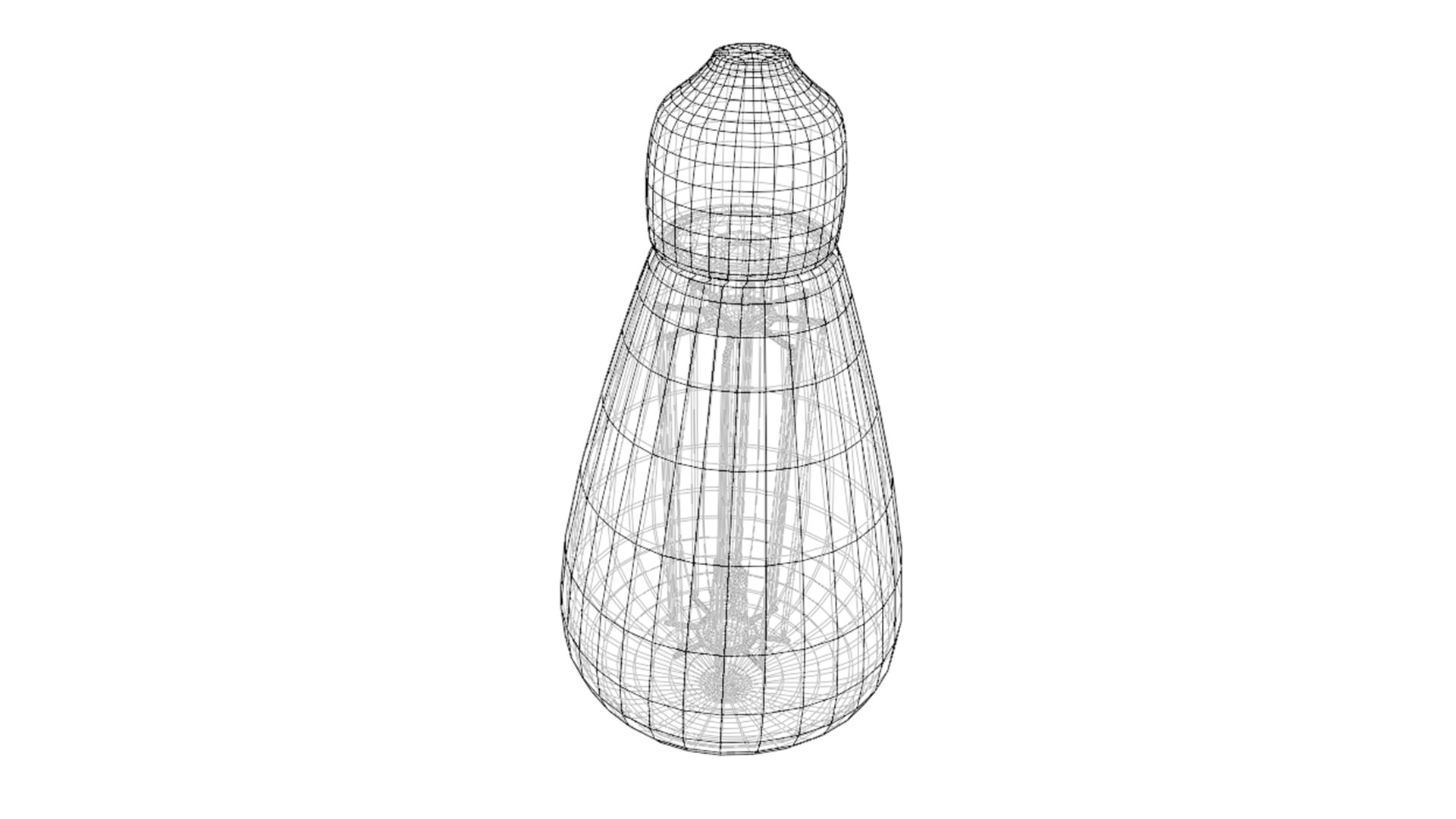 3D Model Modern Glass Globe Hanging Light Fixture - TurboSquid 2099866