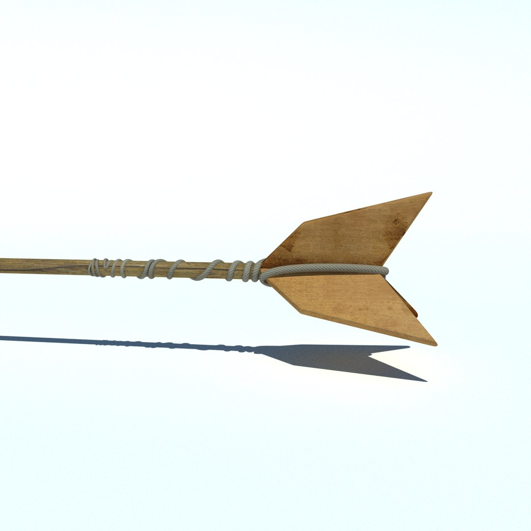3d Model Arrow