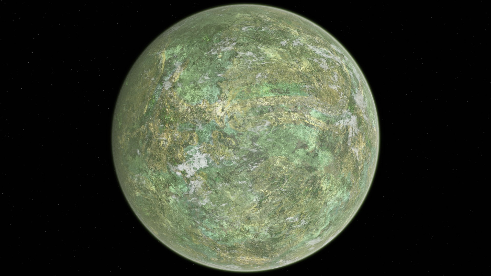 3D 8K Alien Radioactive Planet 9 Model - TurboSquid 1930983