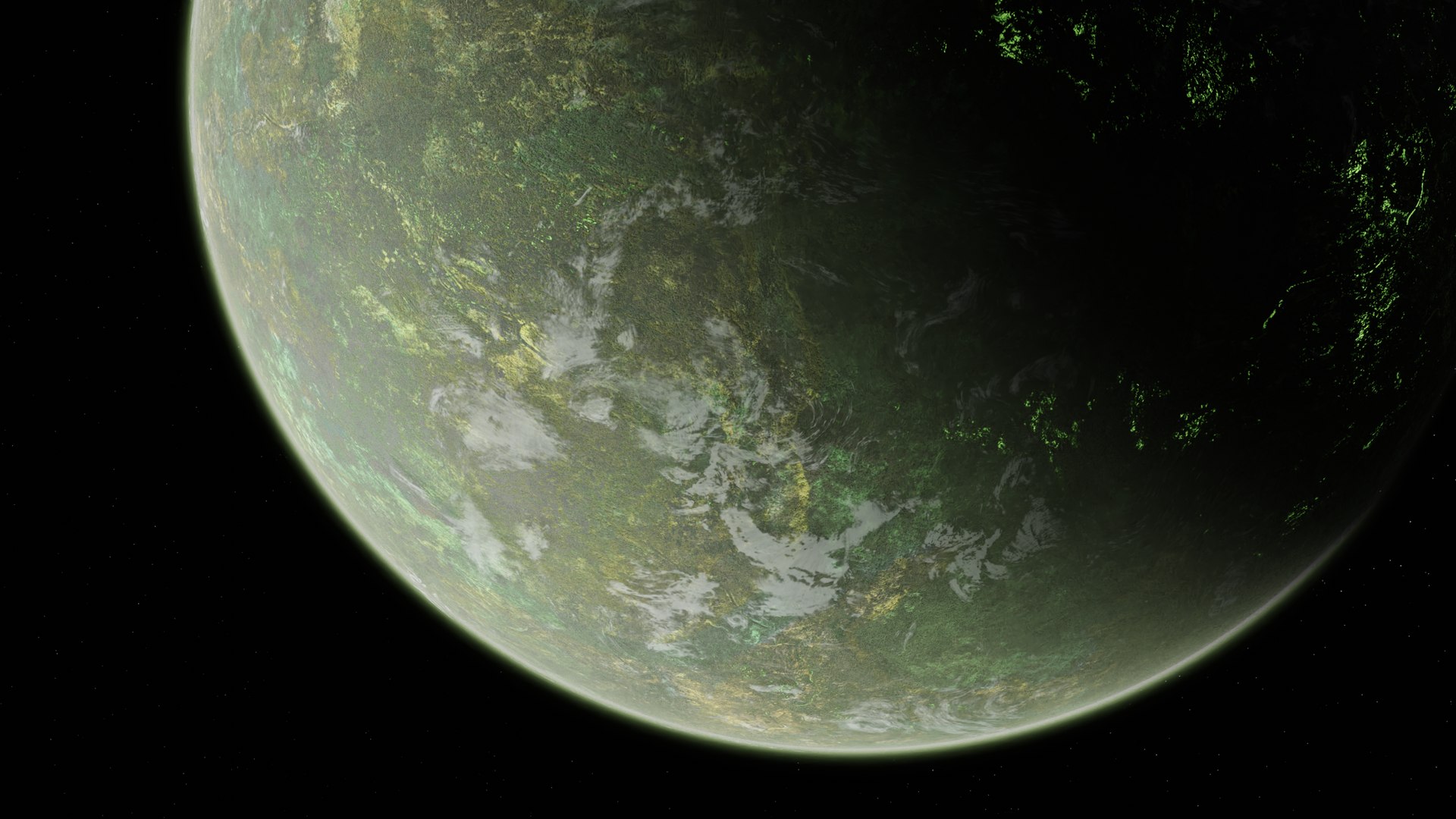 3D 8K Alien Radioactive Planet 9 Model - TurboSquid 1930983