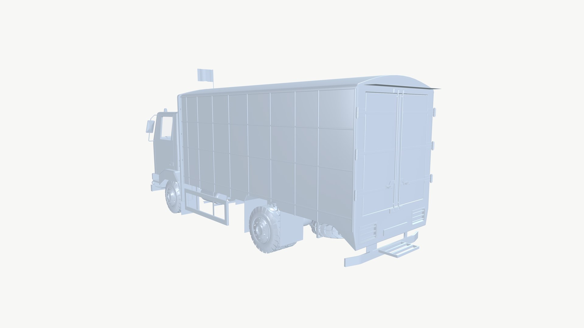3D Model TATA Goods Truck - TurboSquid 2271306