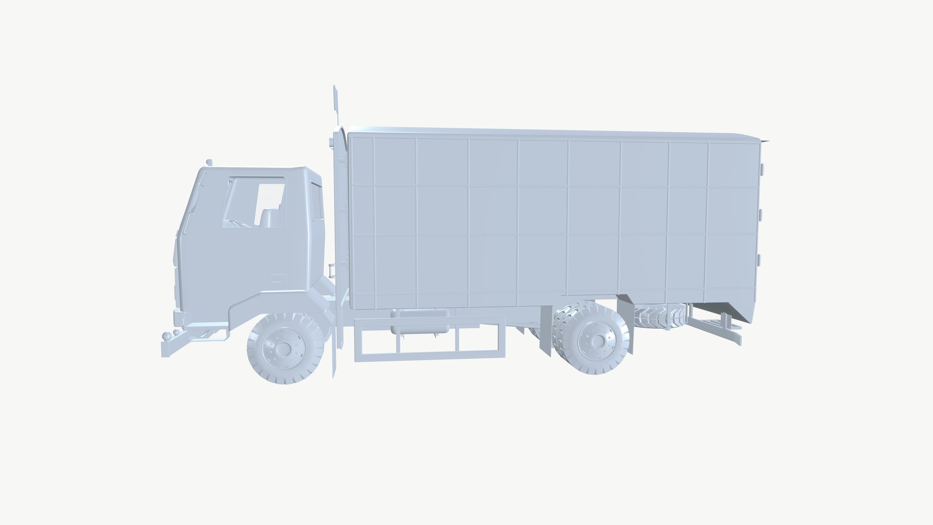 3D Model TATA Goods Truck - TurboSquid 2271306