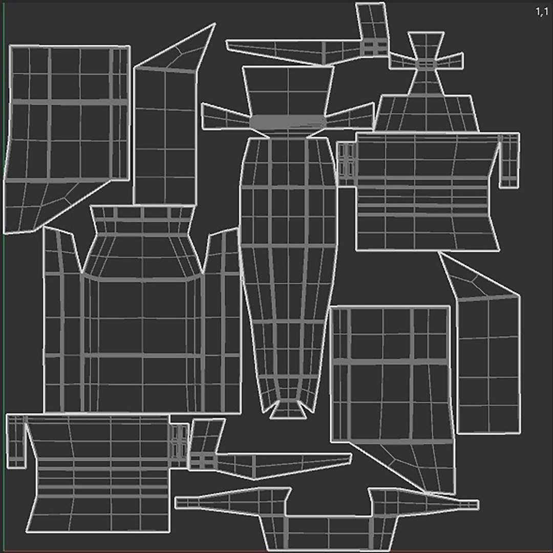 3D Cargo Space Ship 2 Model - TurboSquid 1773144