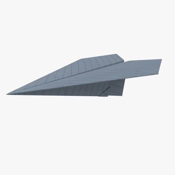 Paper Airplane 3D Models for Download | TurboSquid