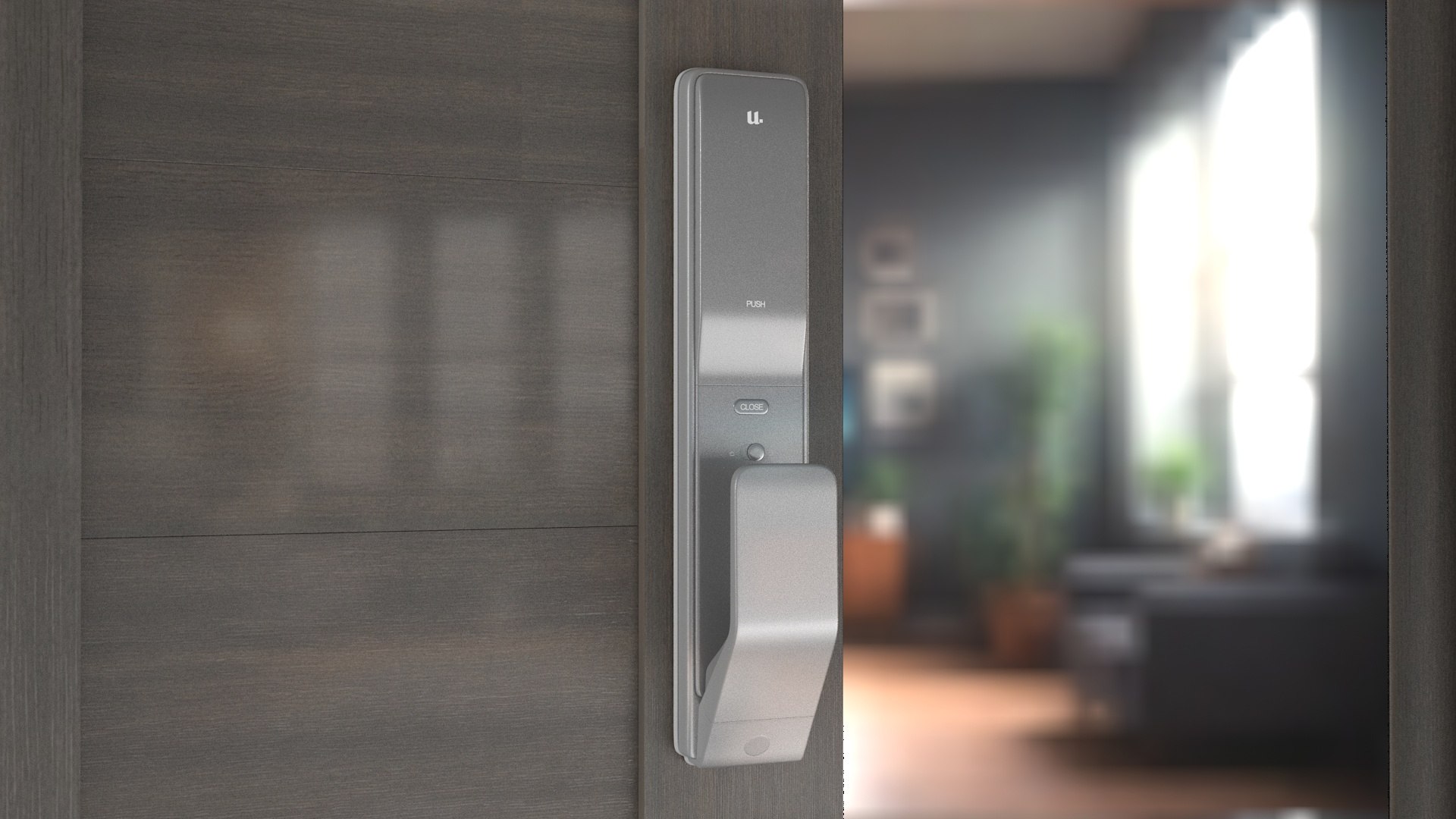 Smart Lock Xiaomi Mijia U M2 Silver 3D Model - TurboSquid 2274255