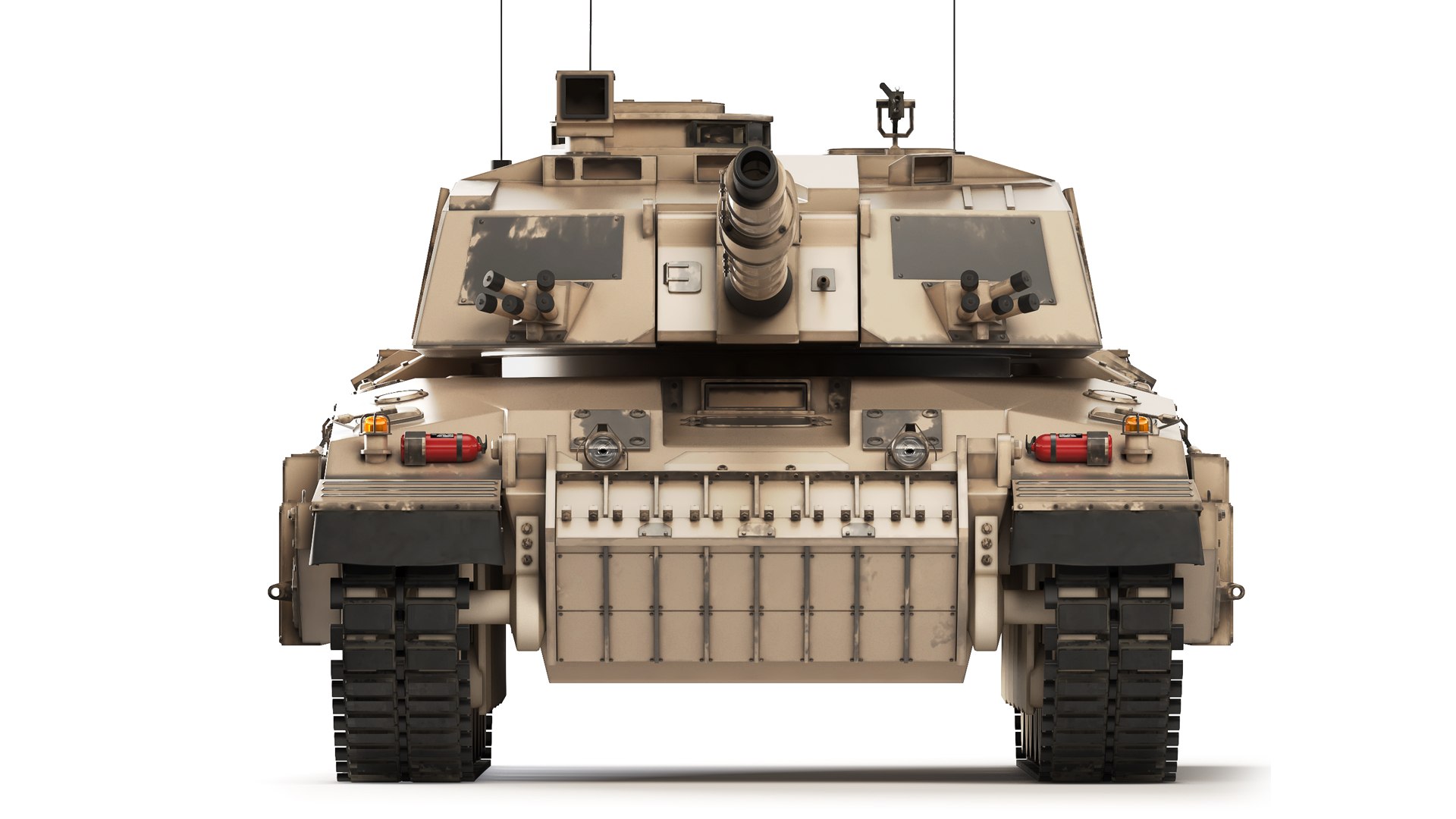 3D Tank Challenger 2 2010 Model - TurboSquid 2021806