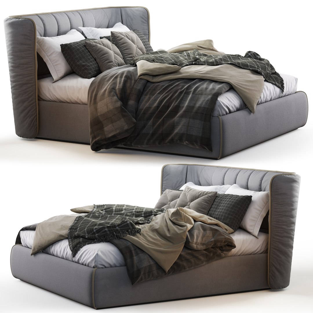 Lecomfort Bed Aspen Model - TurboSquid 1565525