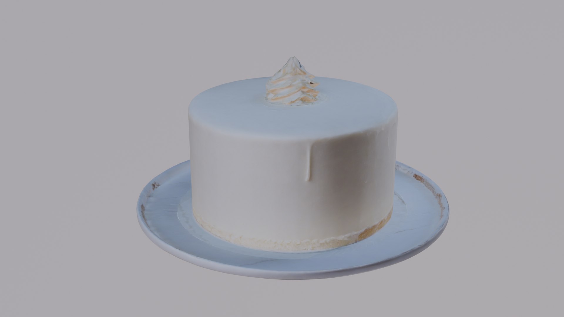 Minimalist Cake 3D Model - TurboSquid 2319202