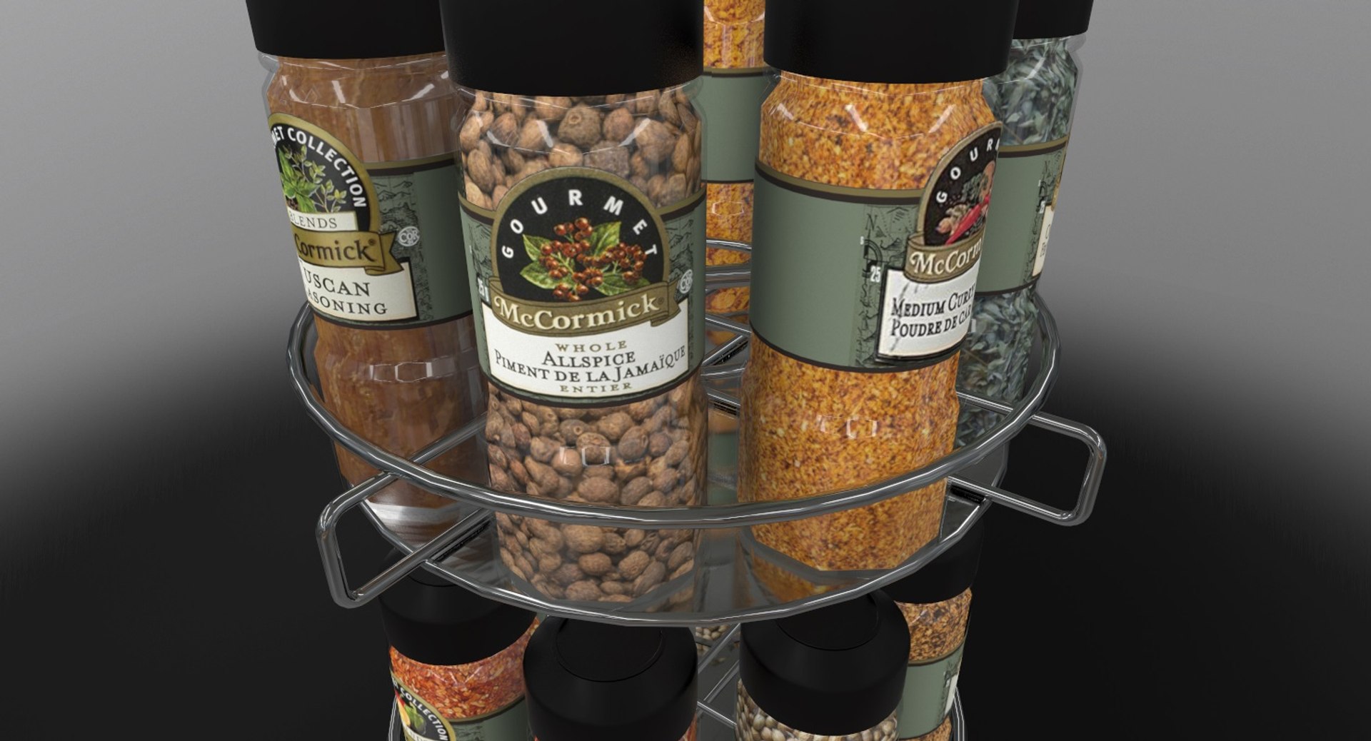 3D Spices Rack Model - TurboSquid 1229614