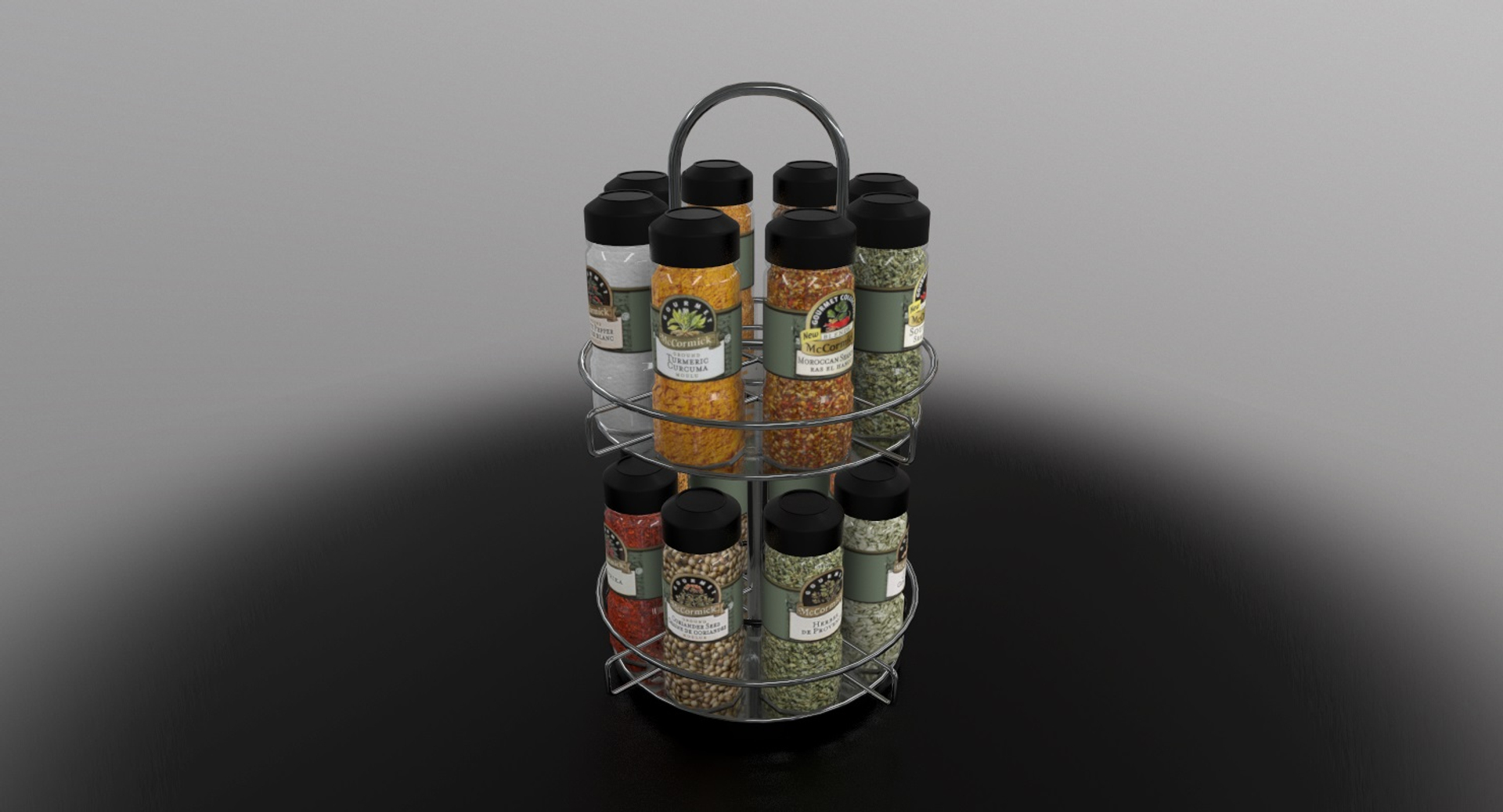 3D Spices Rack Model - TurboSquid 1229614