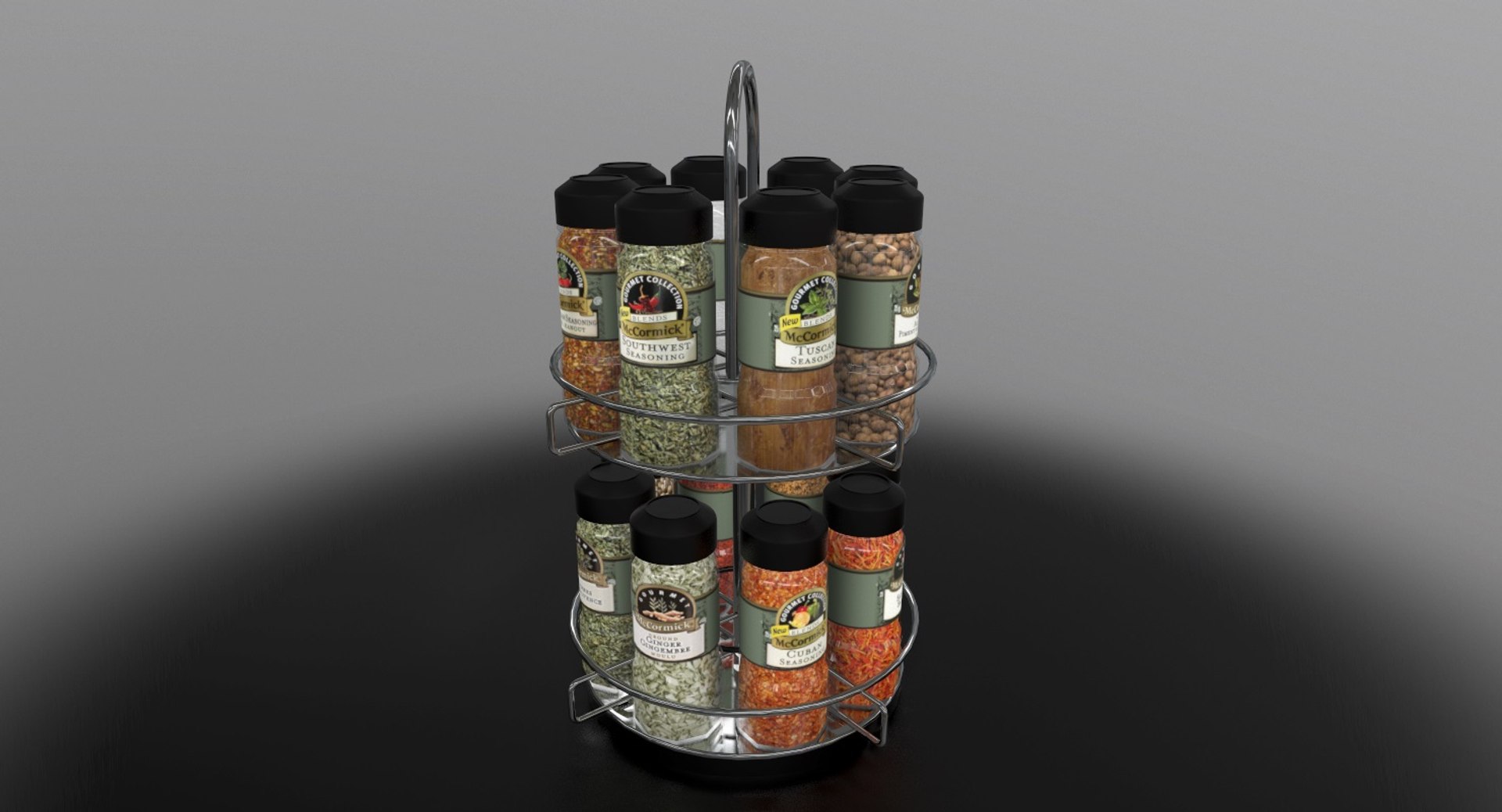 3D Spices Rack Model - TurboSquid 1229614