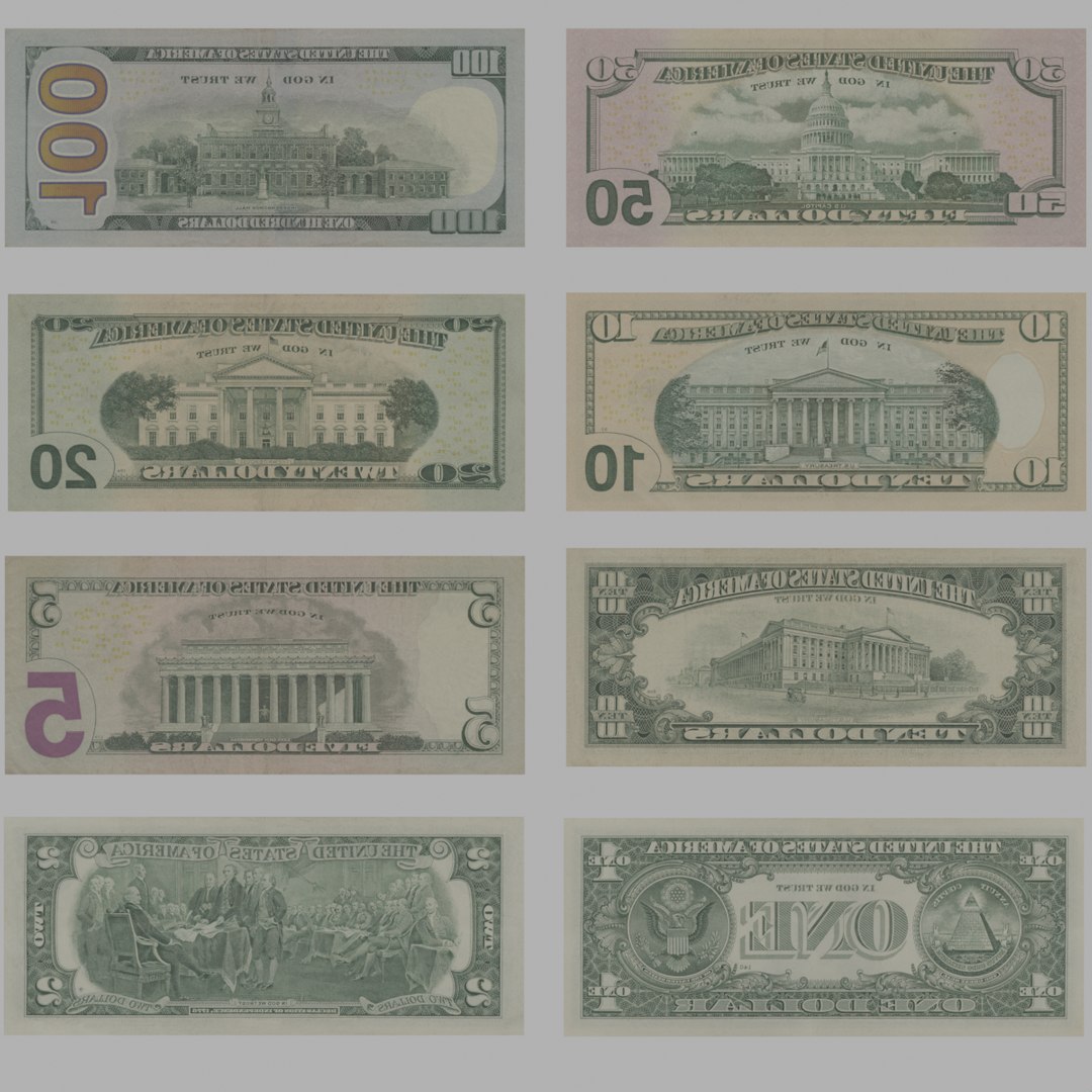 3D Dollar Money 8k - TurboSquid 2184397