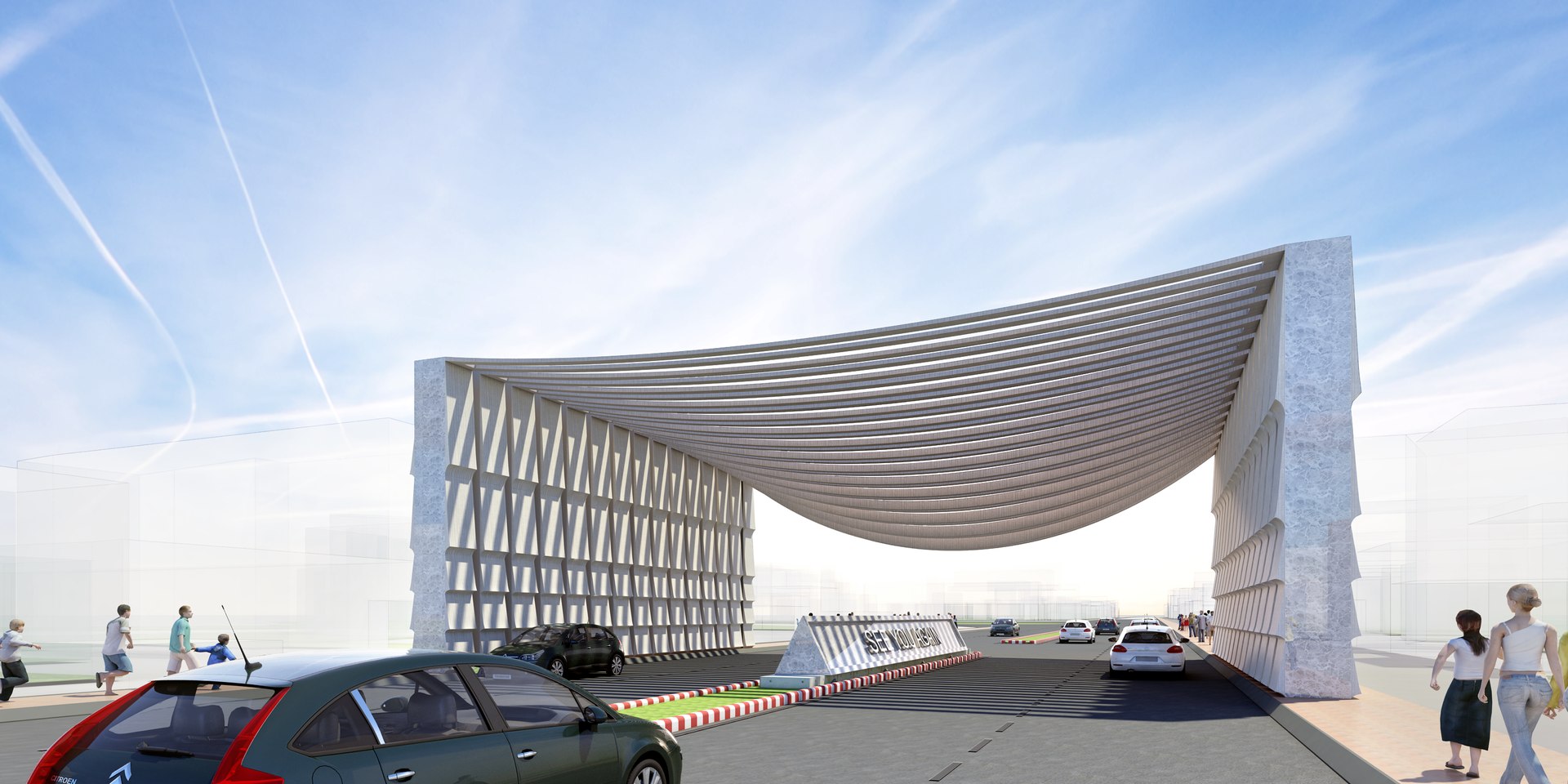 Welcome Gate 3D Model - TurboSquid 1270462