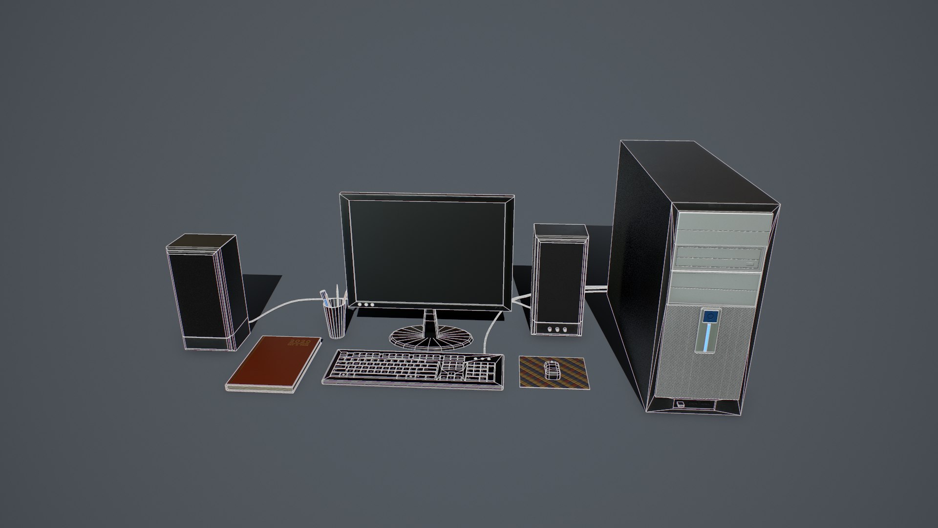 Pbr Computer 3D Model - TurboSquid 1545195