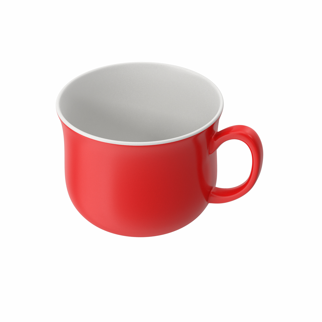 3D Red Tea Cup - TurboSquid 2033562