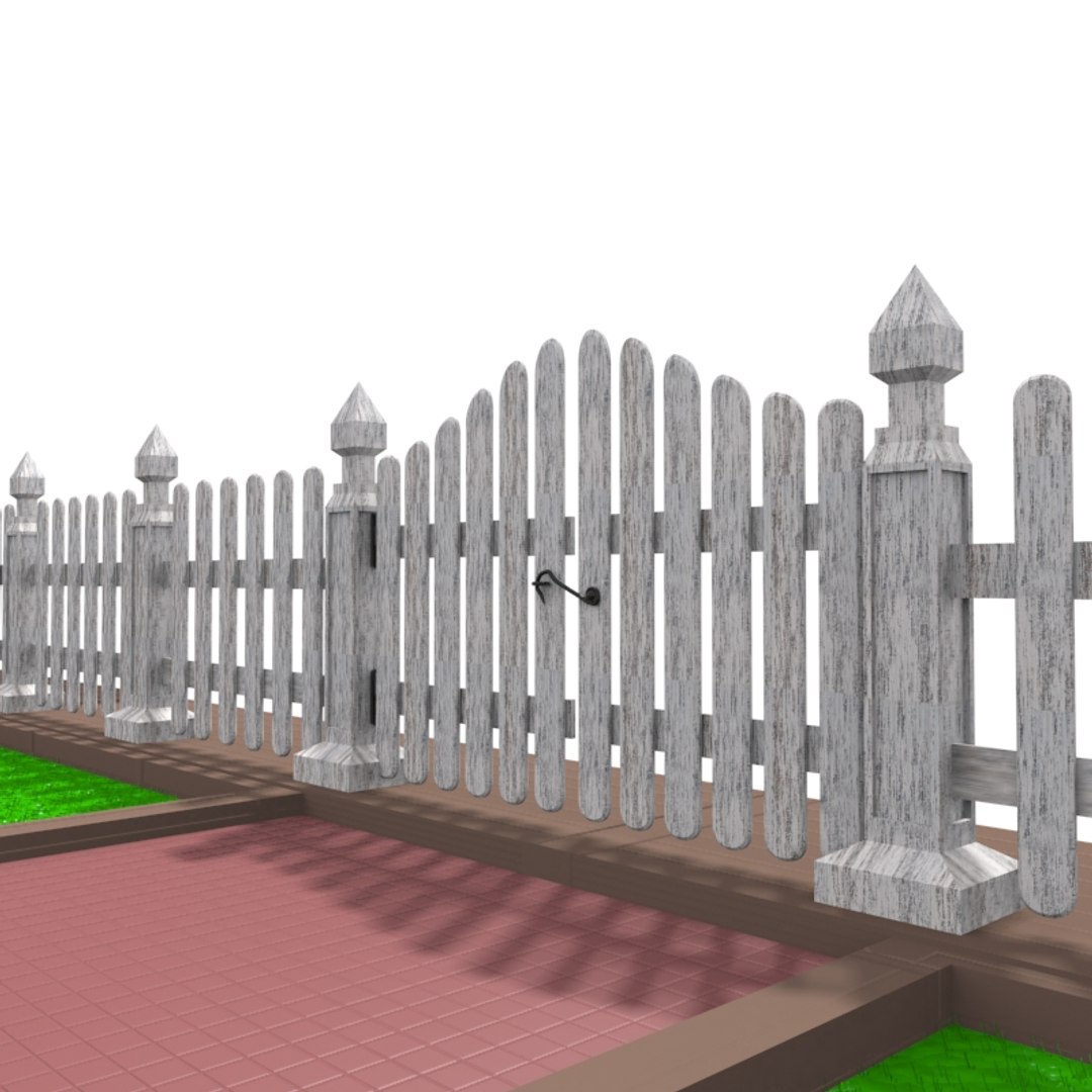 3d Model Wall Door Gate