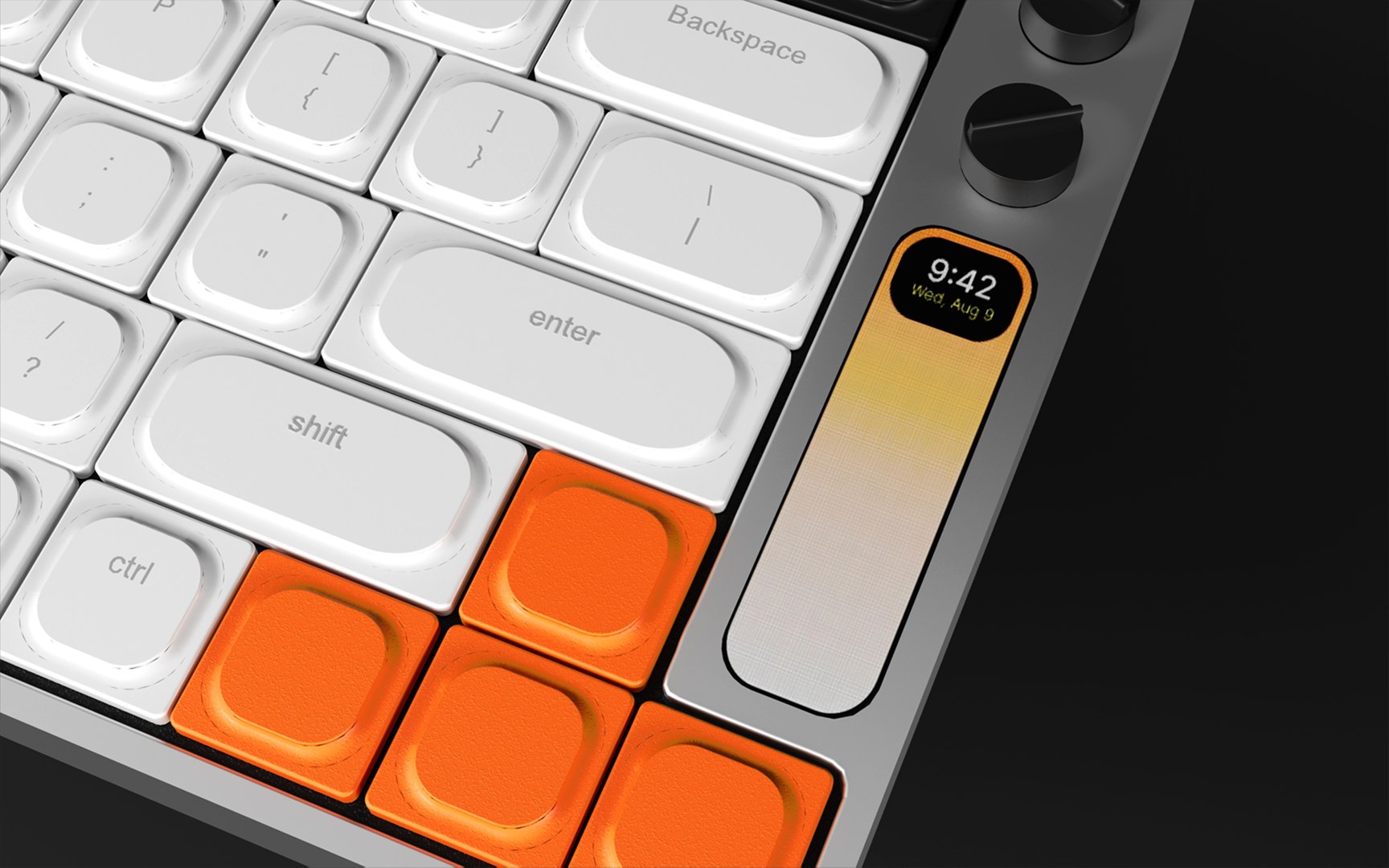 Knob1 Mechanical Keyboard 3D Model - TurboSquid 2387030
