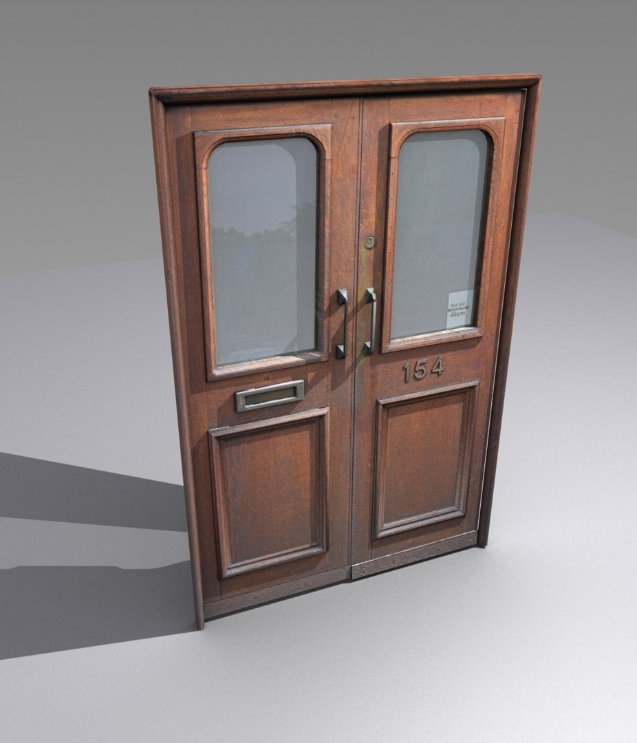 French Door 3D Model - TurboSquid 1485322