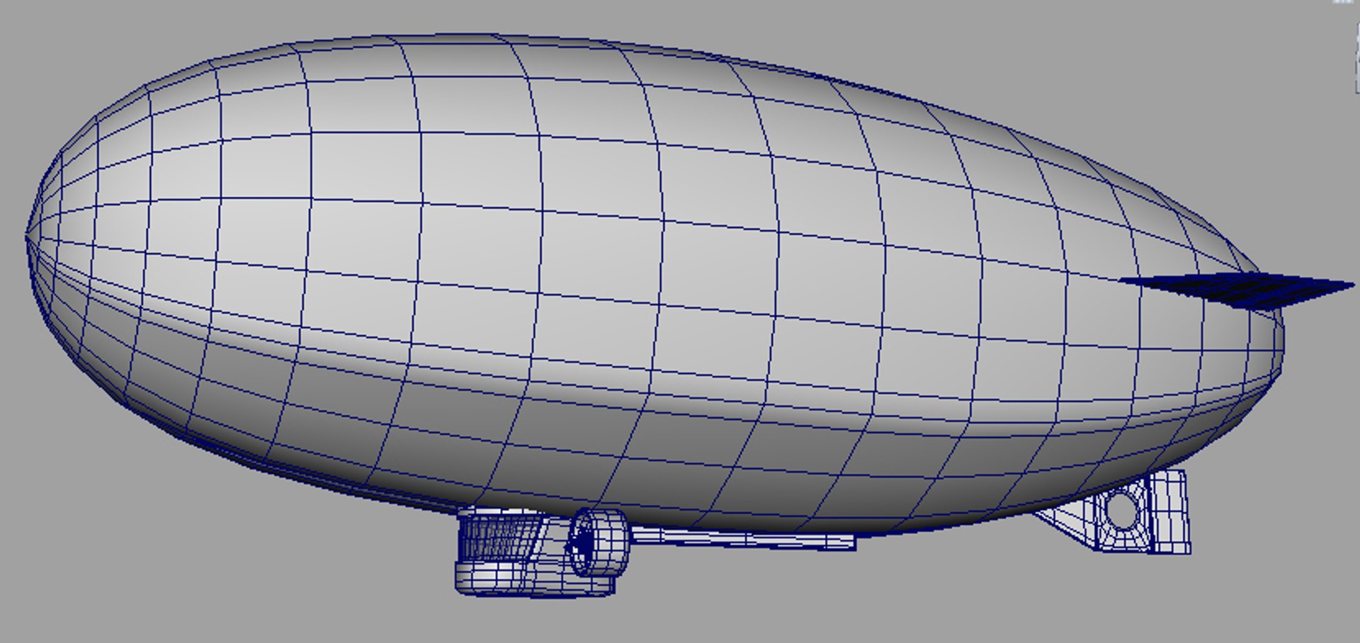 Airship 3d Model