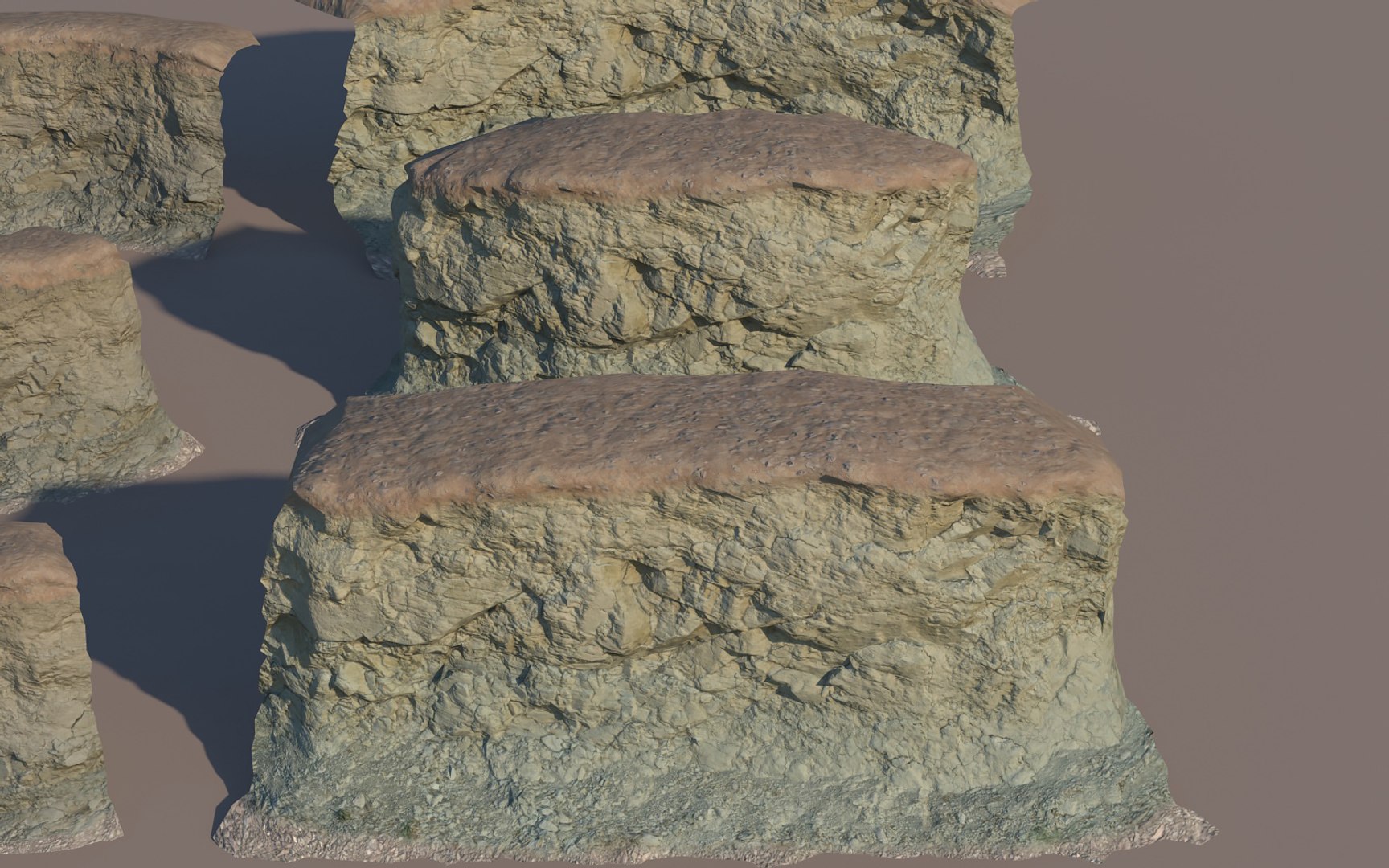 Modular Cliff 3D Model - TurboSquid 1201425